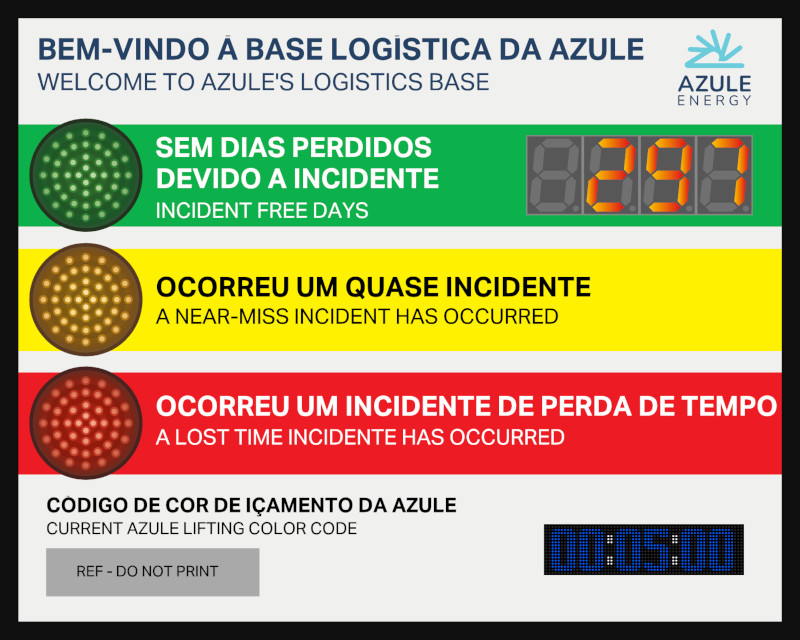 48x60 Scoreboard Sign Large Eight Digit Counter